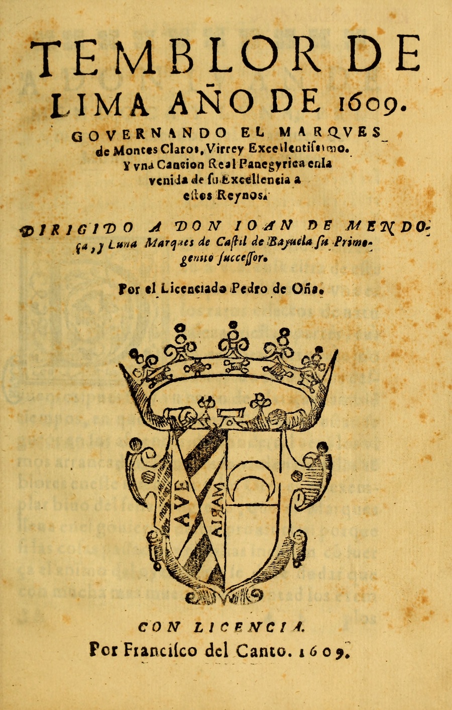 Temblor de Lima - Estudios Indianos